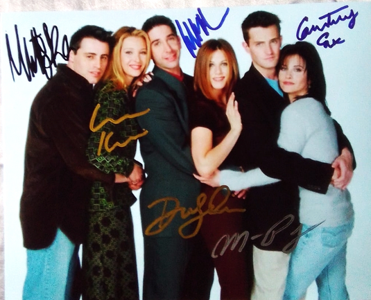 Shop FRIENDS CAST Signed Photos and Autographs $300 at Boston Memorabilia