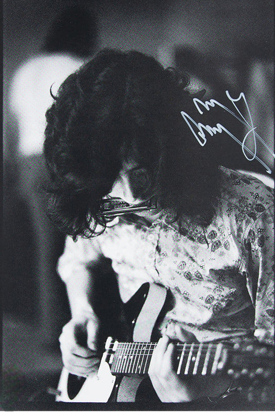 Shop JIMMY PAGE Signed Photos and Autographs $229 at Boston Memorabilia