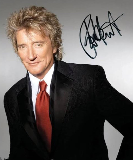 Shop ROD STEWART Signed Photos and Autographs $129 at Boston Memorabilia