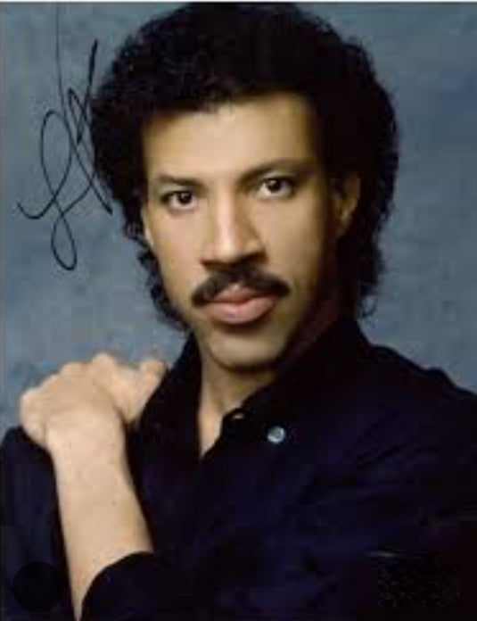 Shop LIONEL RICHIE Signed Photos and Autographs $139 at Boston Memorabilia