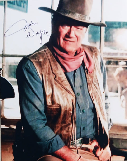 Shop JOHN WAYNE Signed Photos and Autographs $275 at Boston Memorabilia