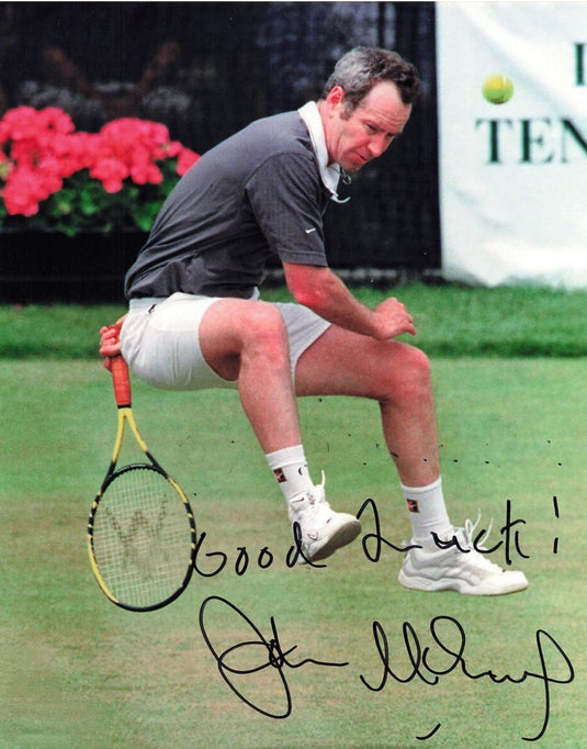 Shop TENNIS LEGENDS Signed Photos and Autographs at Boston Memorabilia