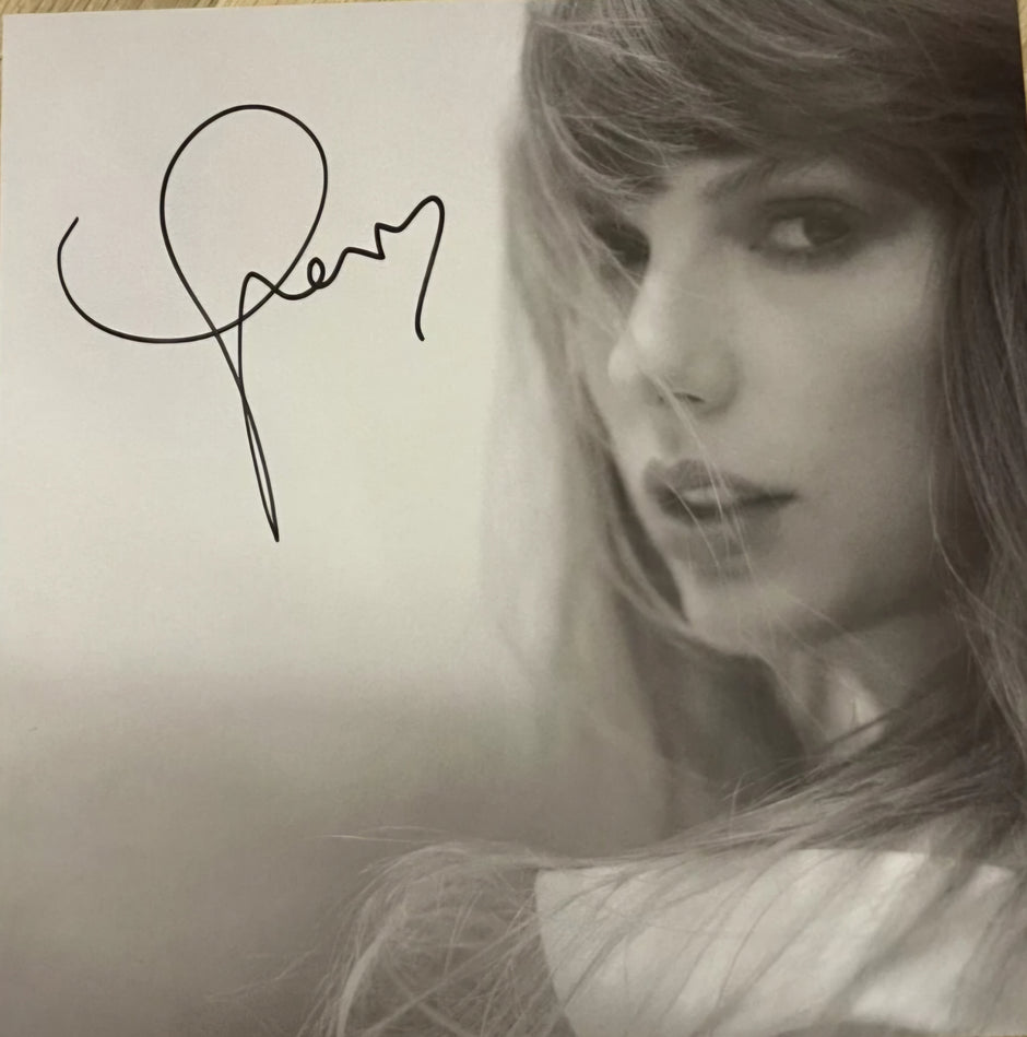 Shop TAYLOR SWIFT Signed Photos and Albums $275 at Boston Memorabilia