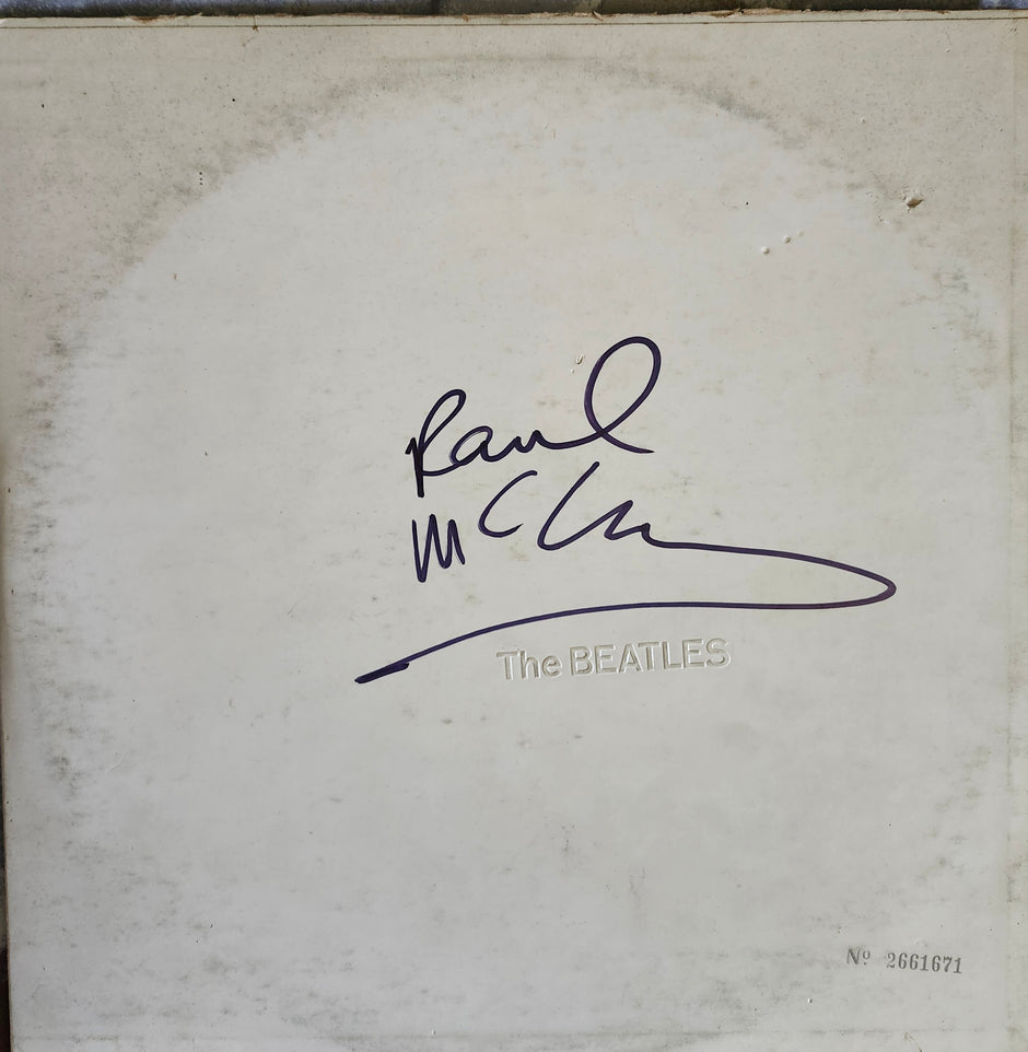 Shop THE BEATLES AUTOGRAPHS, Signed Photos and Albums at Boston Memorabilia