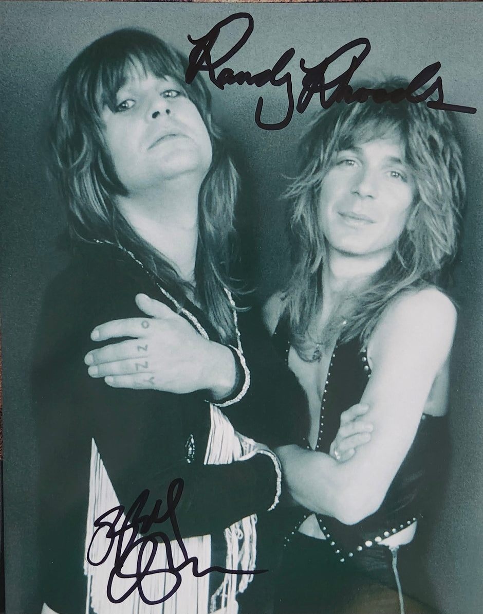 Shop OZZY OSBOURNE Signed Photos and Autographs at Boston Memorabilia