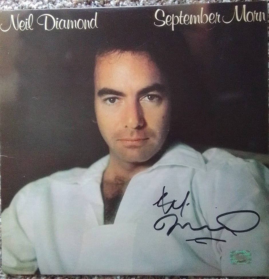 NEIL DIAMOND Signed Photos, Albums and Autographs – Boston Memorabilia